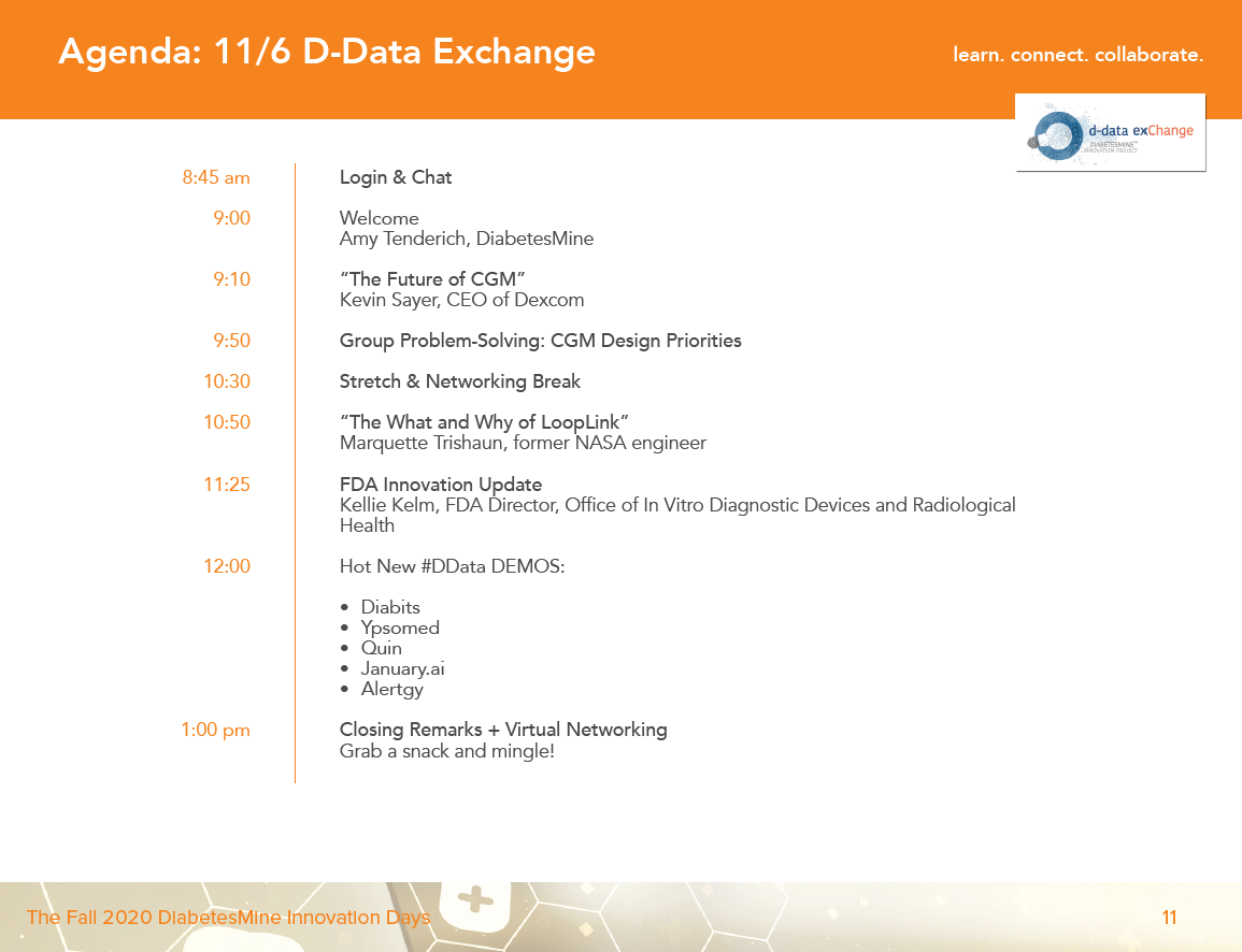 Fall 2020 Agenda – D-Data ExChange